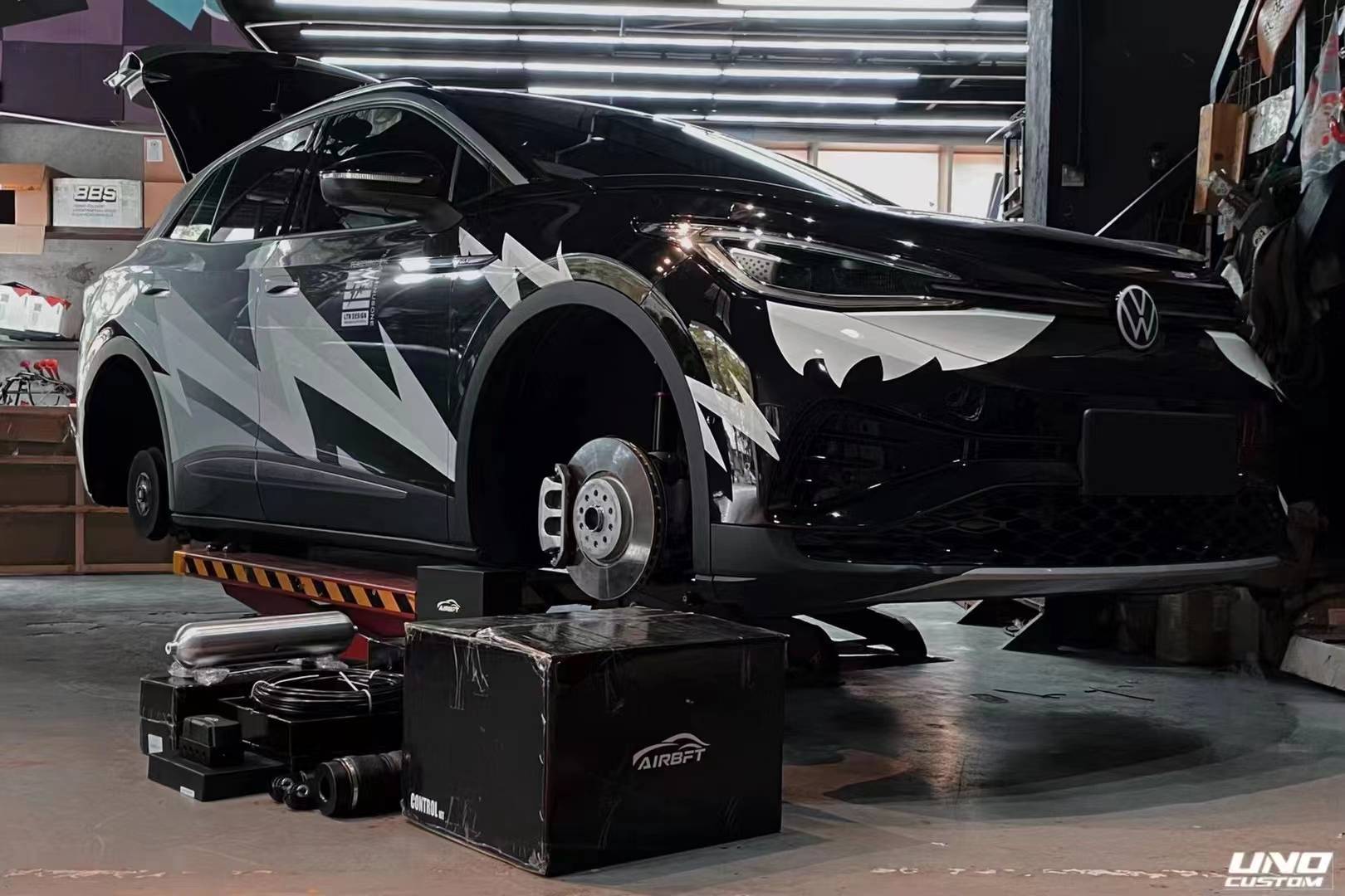 李洋讲述大众ID4安装AIRBFT气动避震品牌功能配置效果案例_搜狐汽车_搜狐网