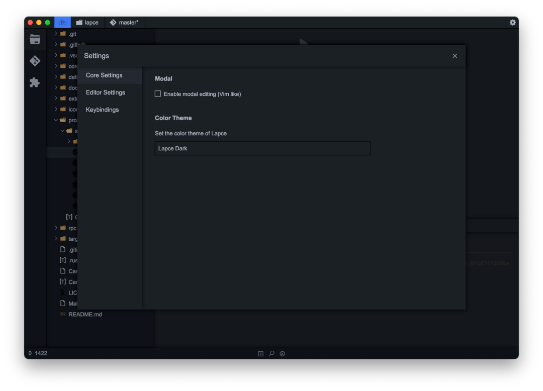 这款开源 IDE 性能傲视 VS Code，值得尝试一下_Lapce_Rust_代码