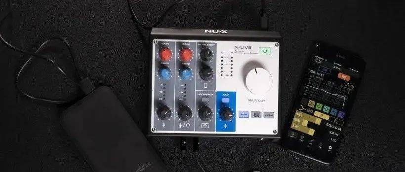 NUX N-LIVE 评测：与你不期而遇的高品质 DSP 声卡_操作_旋钮_控制