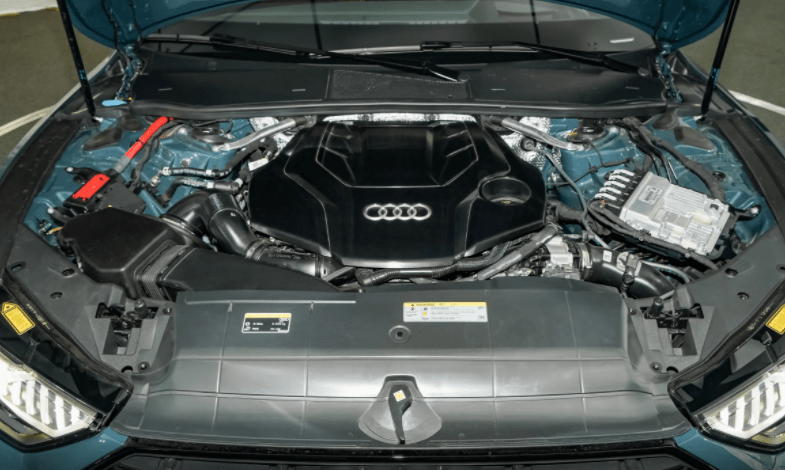 上汽奥迪A7L的激光大灯行车方便，48V轻混系统减少油耗_搜狐汽车_搜狐网