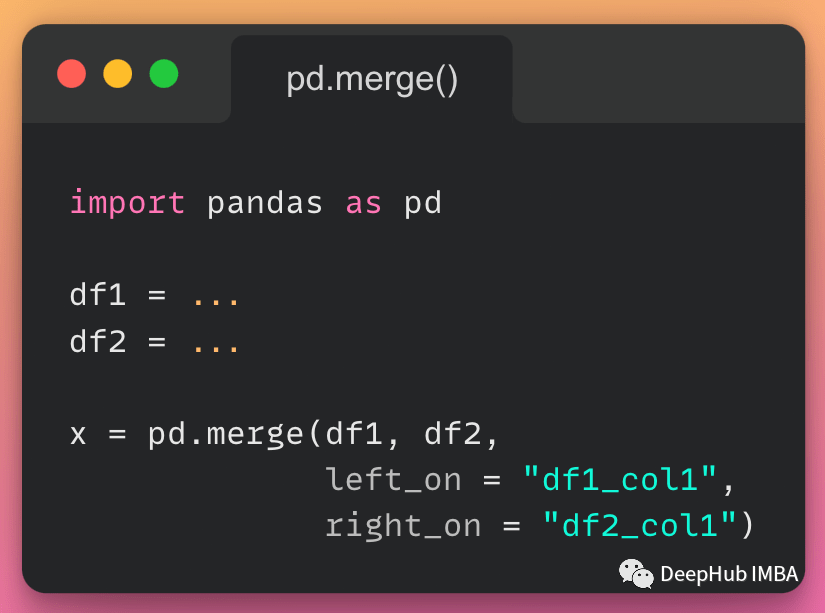 Pandas 中使用 Merge、Join 、Concat 合并数据的效率对比_data_merge_方法