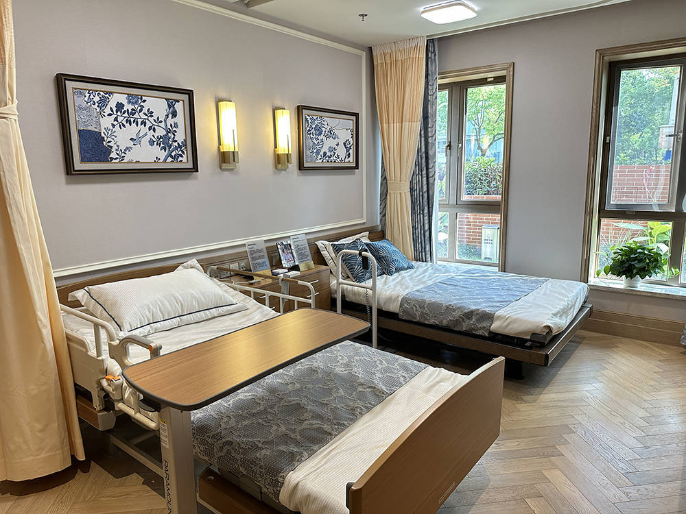 太保家园上海普陀康养社区将于明年正式对外开业,提供约300张床位养老吕育陞长者