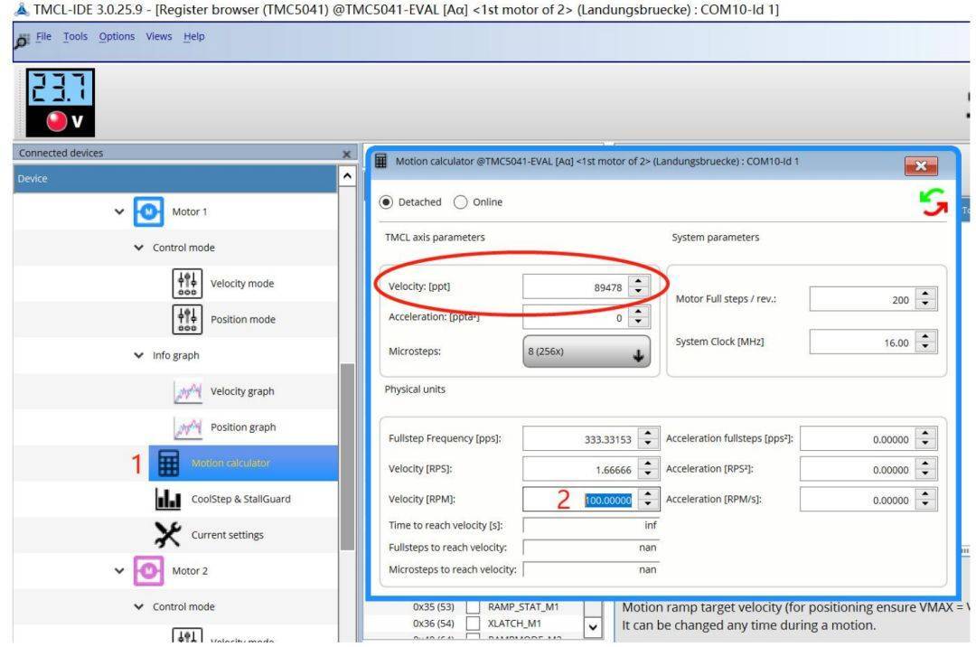 TRINAMIC芯片快速开发指导_配置_速度_模式