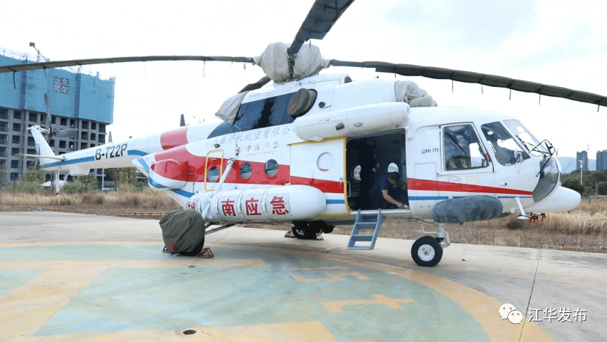 “米-171”型直升机驻防我县 为森林防火再添“利器”_巡护_护林_灭火