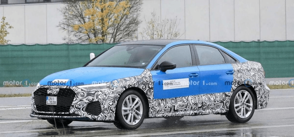 新款奥迪A3路试谍照曝光，造型年轻时尚，或将搭载1.5T发动机_搜狐汽车_搜狐网