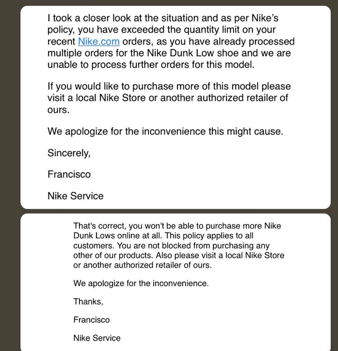 NIKE又出新操作打击线下鞋贩？一旦违规将禁止所有耐克门店消费！_进行_员工_Yeezy