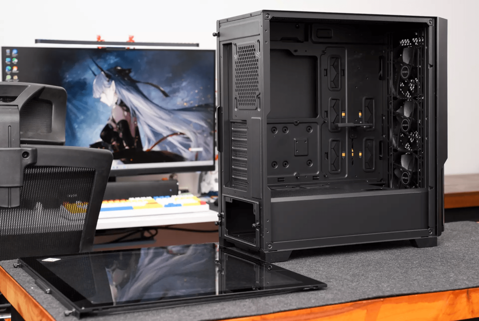 安钛克P20C机箱装机体验：谁说无光的DIY主机就没有吸引力？_mm_支持_主板