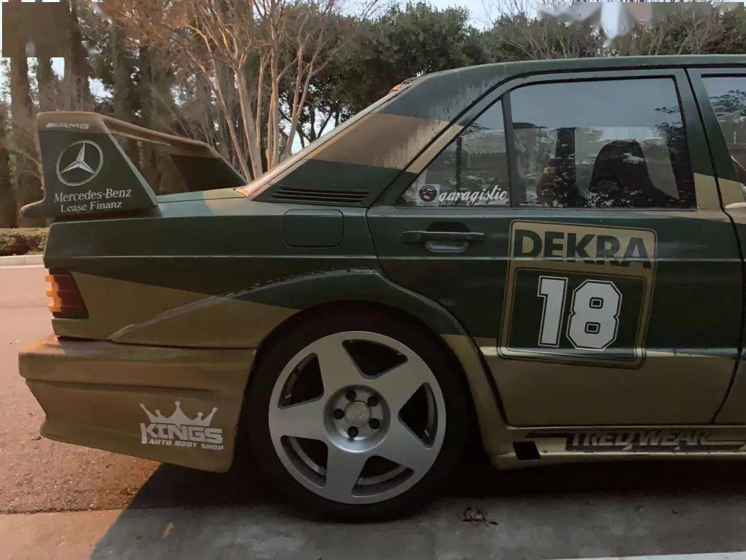 【街拍】Garagistic的奔驰190E EVO2 DTM_搜狐汽车_搜狐网