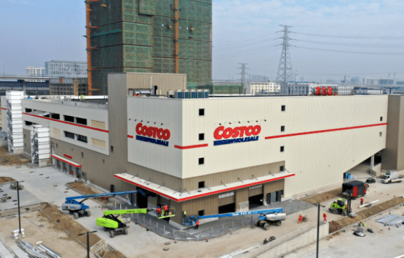 Costco浙江首店今年开业！主楼落成、logo已挂上...._杭州_项目_互动