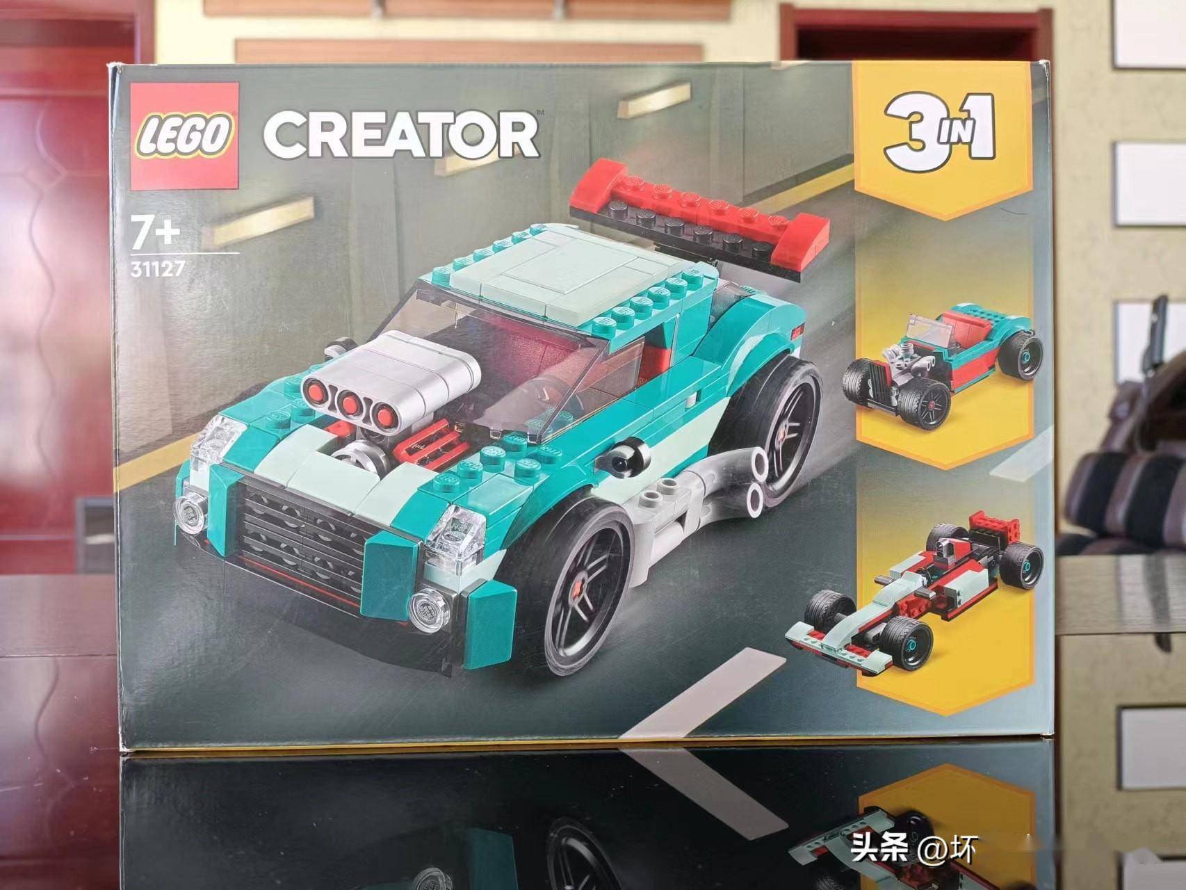 试玩乐高创意百变31127：街头赛车三合一，出乎意料之作_搜狐汽车_搜狐网
