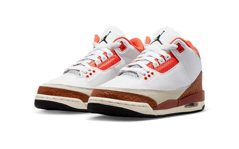 发售 | Air Jordan 3 Retro GS Mars Stone 』_质感_整体_色彩