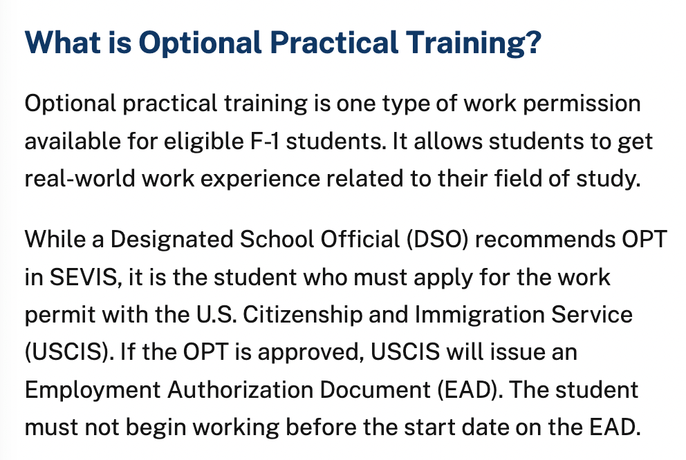 2023年最新版OPT申请手册：OPT申请步骤、准备材料、注意事项全在这里！_工作_工卡_毕业