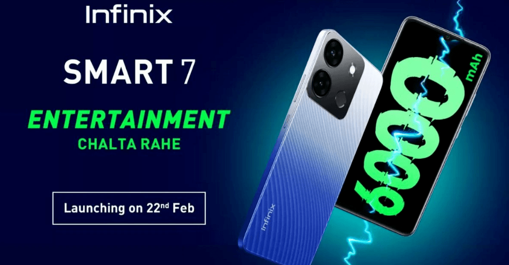 传音 Infinix Smart 7 官宣 2 月 22 日海外发布_市场_手机_方案
