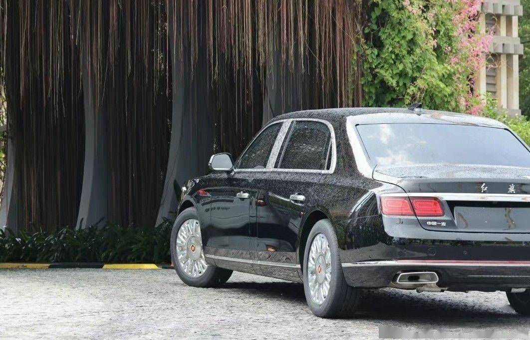 气场强大！近距离实拍红旗N701，配置曝光，全新造型更有豪车风范_搜狐汽车_搜狐网