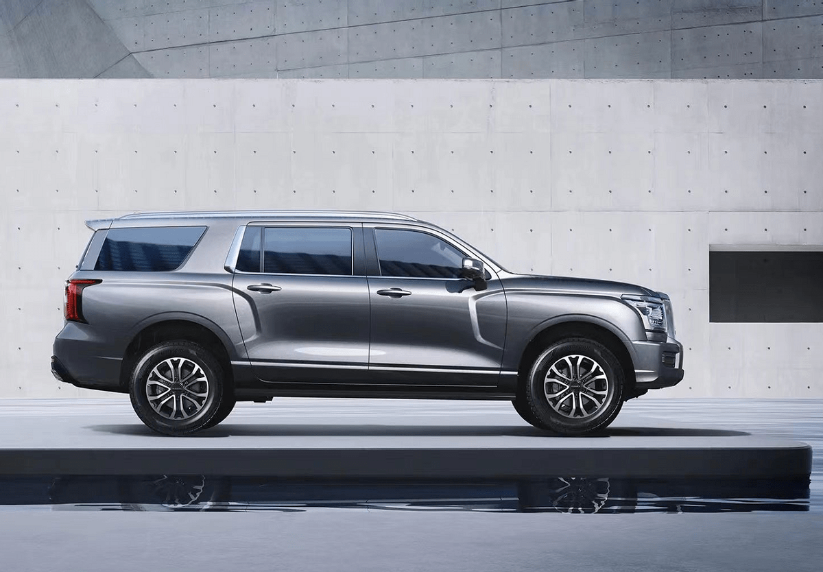 定位大型SUV 非承载式车身结构 全新哈弗H5申报图曝光_搜狐汽车_搜狐网