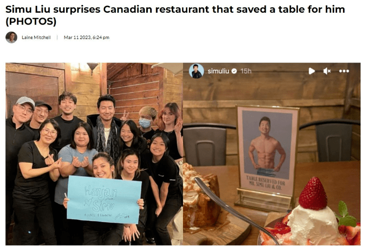 神操作！加拿大这家韩国餐厅：一个妙招把华人影星请进门！_Hanjan_补充_朱诺