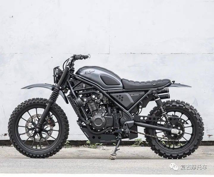 比原厂更对味儿的scrambler改装：Honda CL500 | 每日一车_搜狐汽车_搜狐网