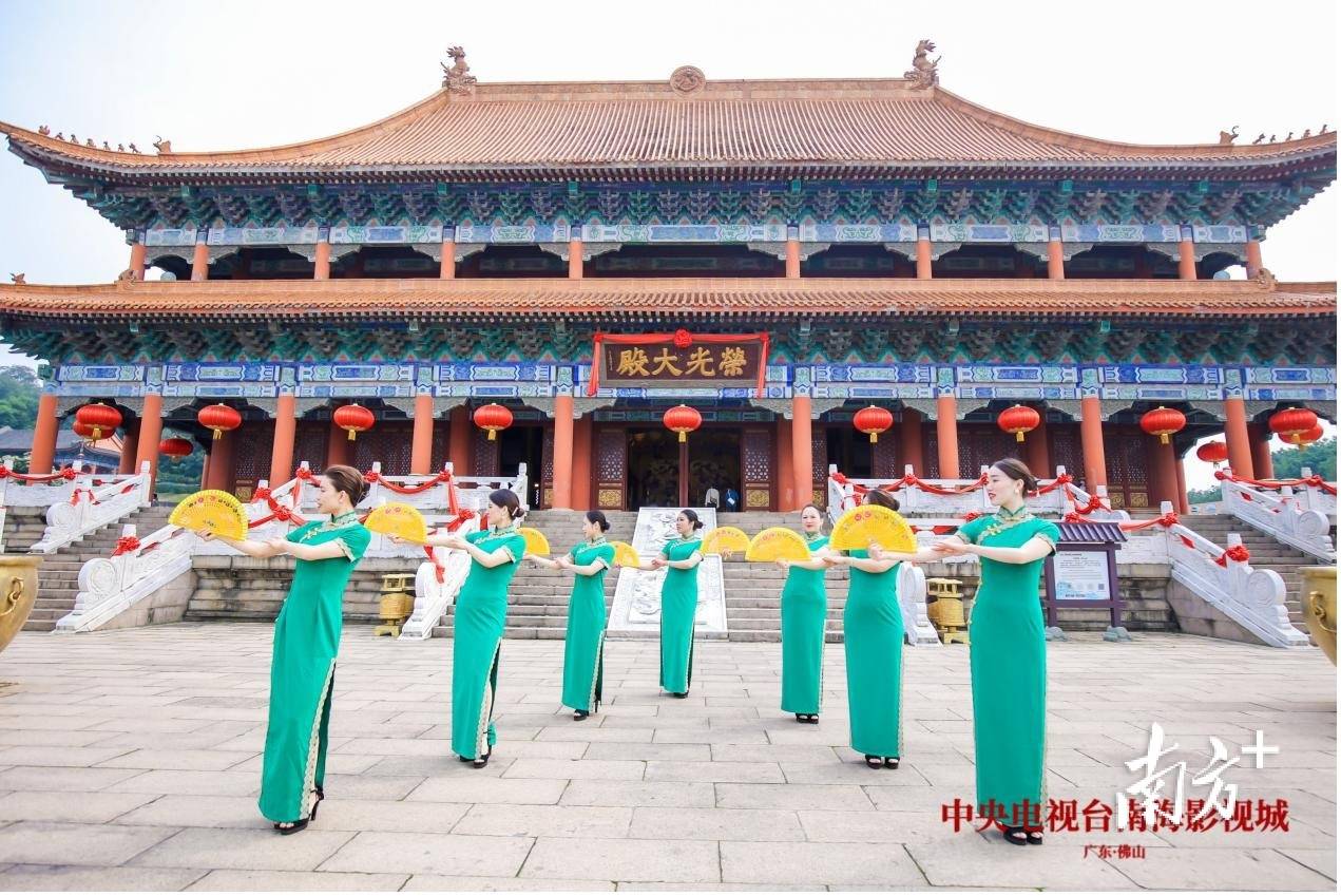 旗袍之美狮山赏，南海影视城旗袍大赛今日收官_活动_旅游_文化