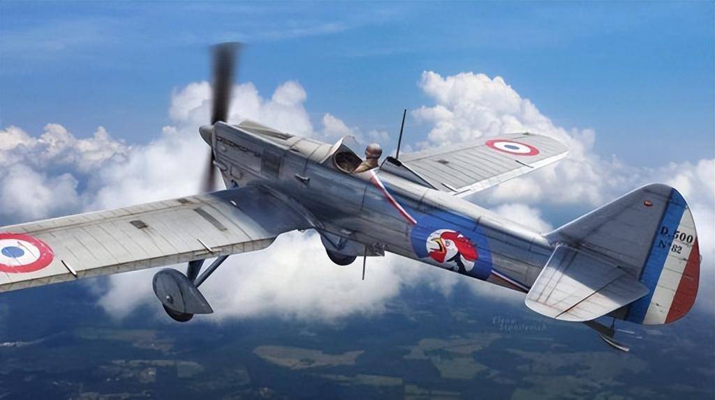 D510战斗机：乱入抗日战争的高卢雄鸡_空军_法国_飞机