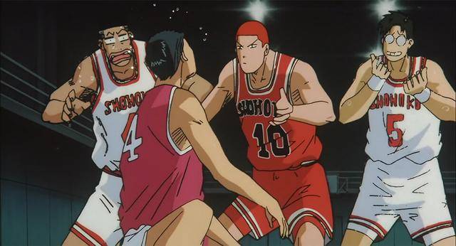 《灌篮高手》湘北战队19场比赛大盘点！樱木天才、流川枫无敌！_高中_离场_联赛