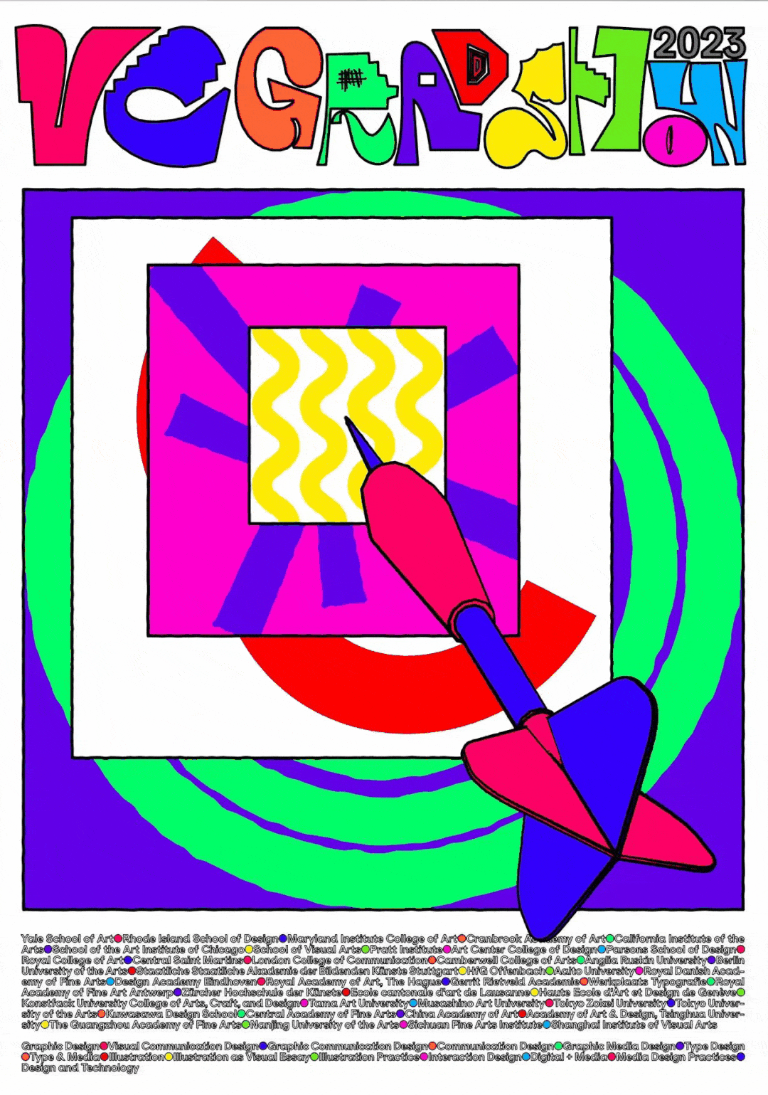 VC Grad Show | 美国克兰布鲁克艺术学院2D Design系（平面设计系）毕业作品_视觉