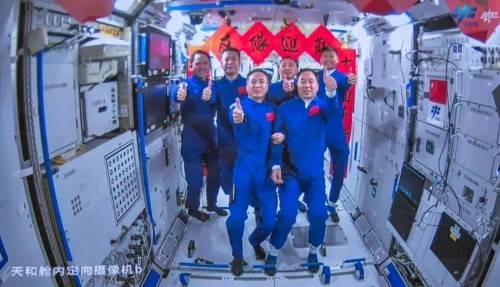 China kicks off first crewed mission for application, development stage of its space station_the ...