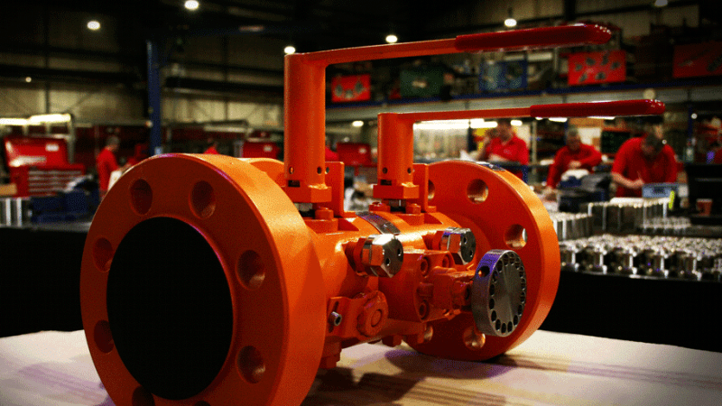 Oliver Valves 为海上项目定制设计 DBB_制造_平台_包括