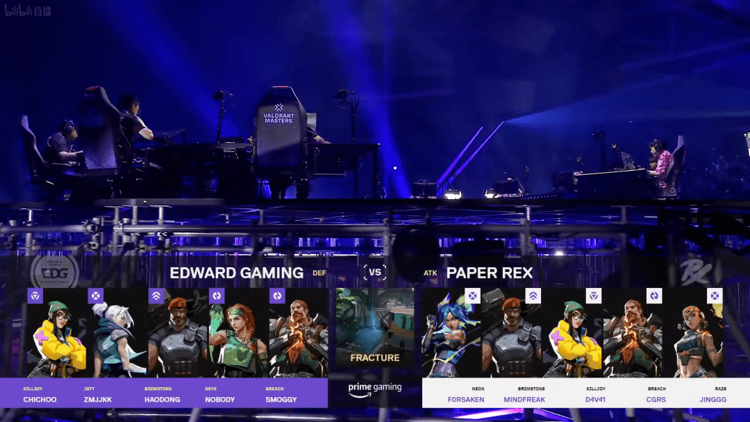 无畏契约：EDG1比2不敌PRX落败，EDG止步六强创造CN瓦最好成绩_防守_上半场_回合