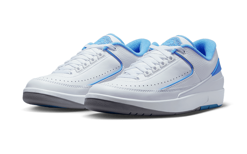 发售 | Air Jordan 2 Retro Low University Blue 』_进行_白色_细节