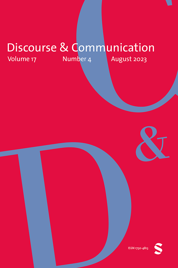 【出版】Discourse & Communication：2023年第4期_信箱_cn