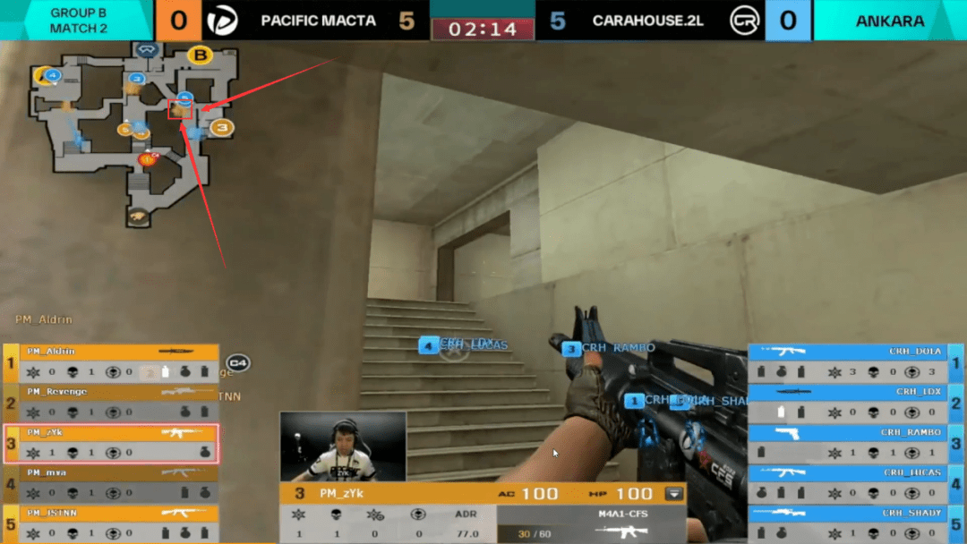 【枪王攻略】世锦赛频现高光点位，活学活用冲分快人一步_CFer_包点_酒吧