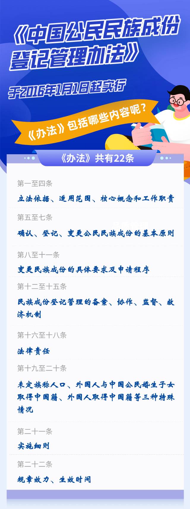 【民族团结进步宣传月】中国公民民族成份登记管理办法_头条_淝河镇