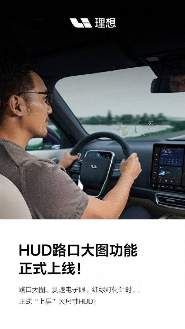 理想L系全新OTA 4.6推送：HUD路口大图功能正式上线_搜狐汽车_搜狐网