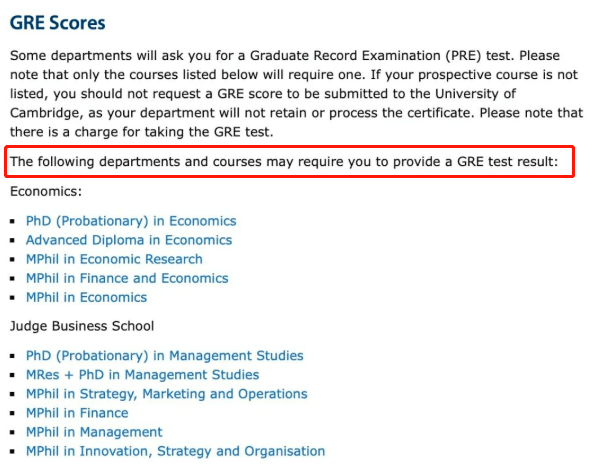 猝不及防！英国G5“带领”各院校强制要求GRE了？具体要求如下_考试_改革_成绩