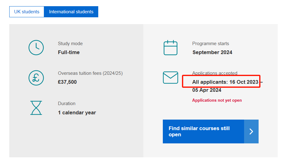 速报！UCL下周一开放24fall网申！_硕士_专业_要求