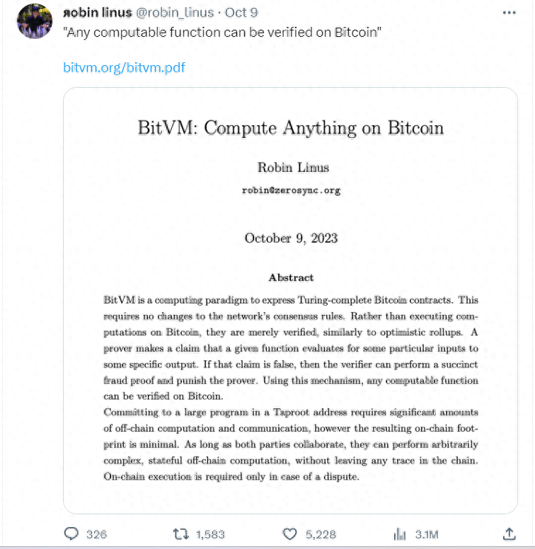 BitVM & RGB 协议 — — BTC 生态的叙事博弈_Robin_合约_智能