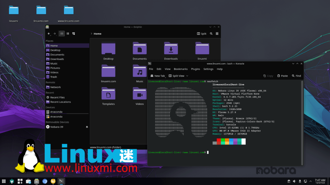 Nobara Linux 39 发布，Fedora 迎合游戏玩家的定制版本_SteamOS_支持_Plasma